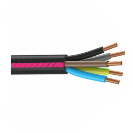 Câbles électriques - U1000 R2V 5G1,5 mm² couronne de 100 ml